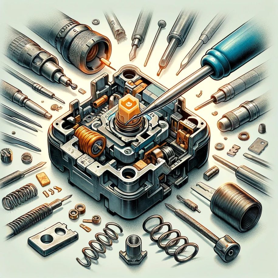 What Materials And Housing Elements Make Up The Inside Of A Mechanical ...