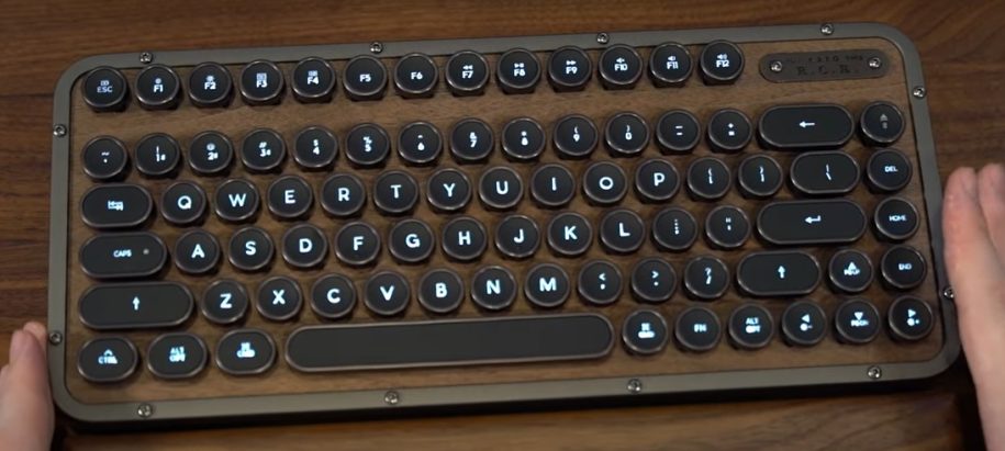 Azio's Retro Classic Keyboard: A Nostalgic Masterpiece With Modern ...