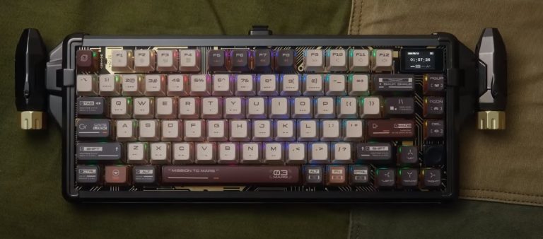 KeysMe's Mars 03: A Space-Age Mechanical Keyboard For Gamers - Tip Tap ...