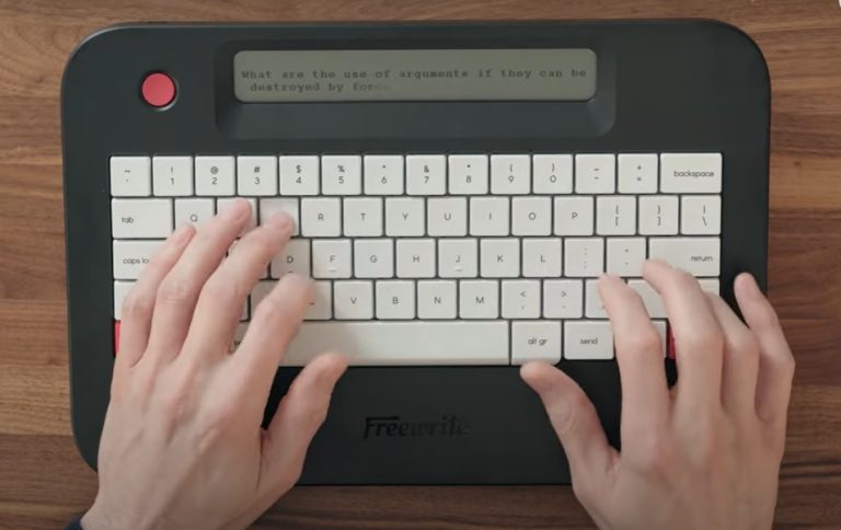 The Freewrite Alpha Experience On A Budget: Distraction-Free Writing ...